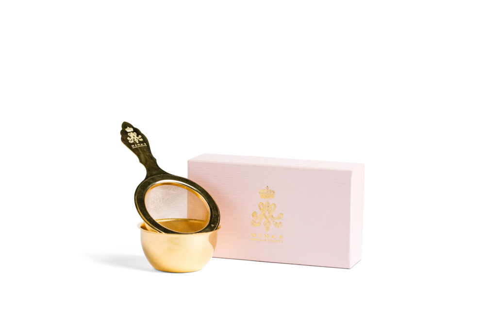 Golden Royal Tea Stainer - Nina’s Marie-Antoinette