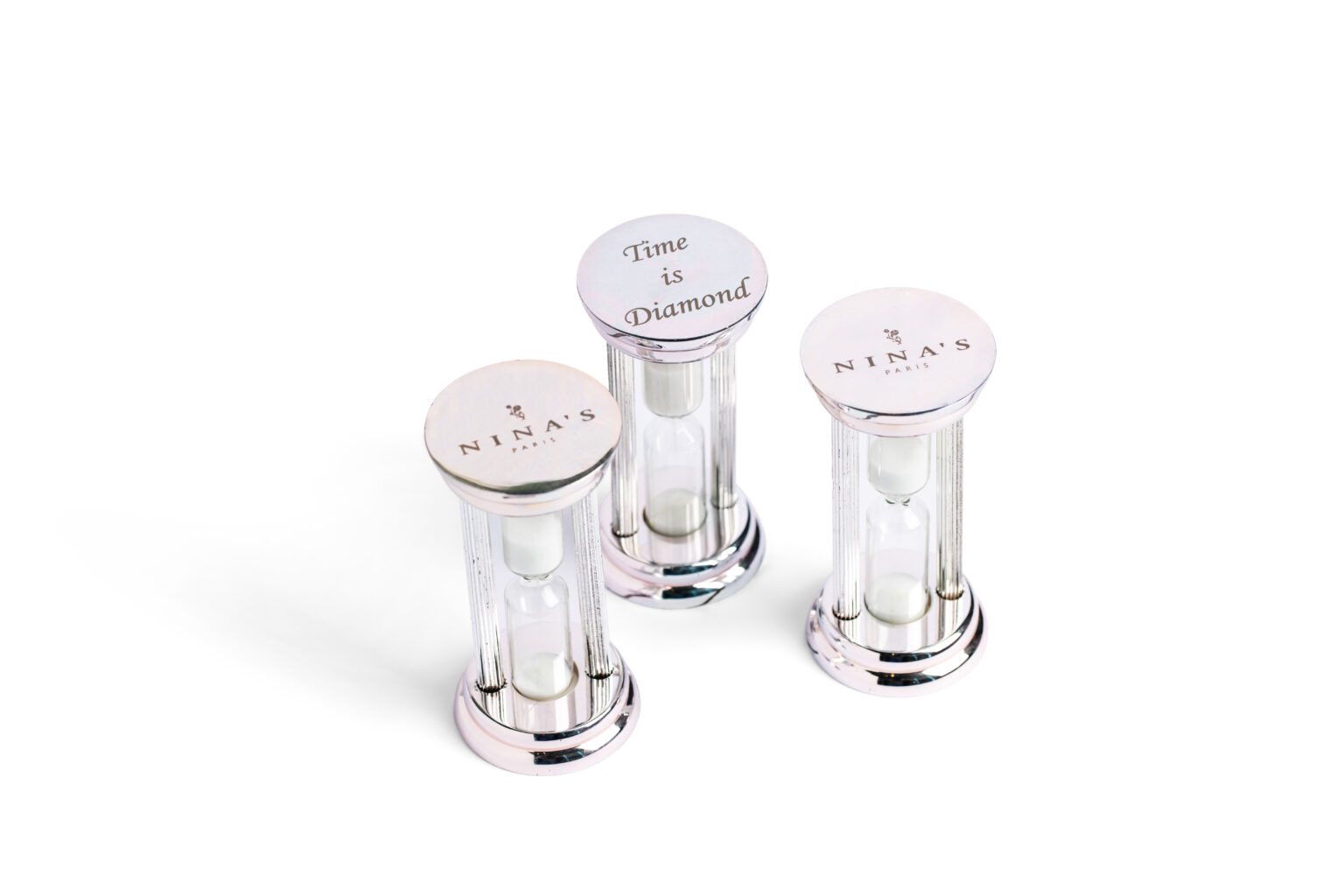 Time Is Diamond Tea Timer Glass - Nina’s Marie-Antoinette