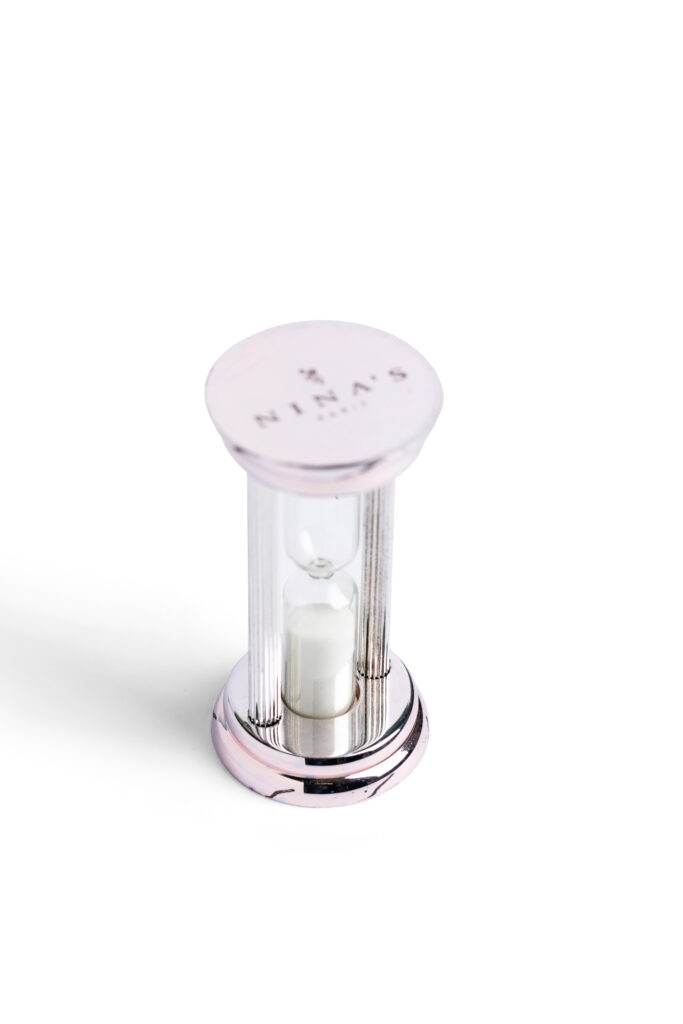 Time Is Diamond Tea Timer Glass - Nina’s Marie-Antoinette